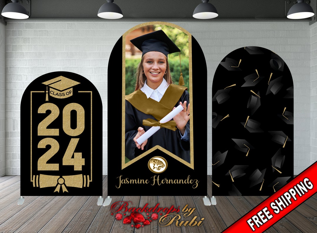 Graduation Arched, Graduation Chiara Banner, Graduation Backdrop ...