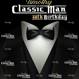 Classic Man Floor Decal, Classic Man Floor Sticker, Classic Man 50th ...