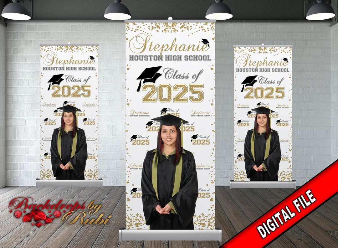 Graduation Retractable, Graduation Banner, Graduation Retractable ...