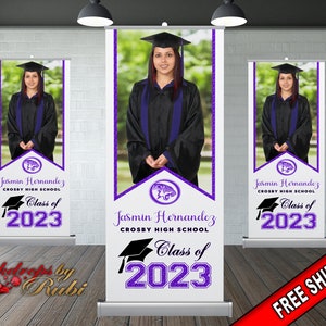Graduation Retractable Graduation Banner Graduation - Etsy
