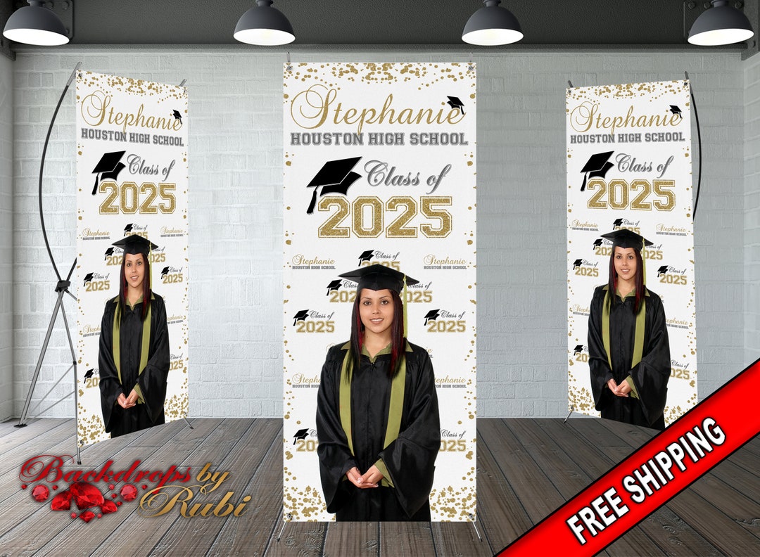 Graduation X-stand, Graduation Banner, Graduation X-stand Banner ...