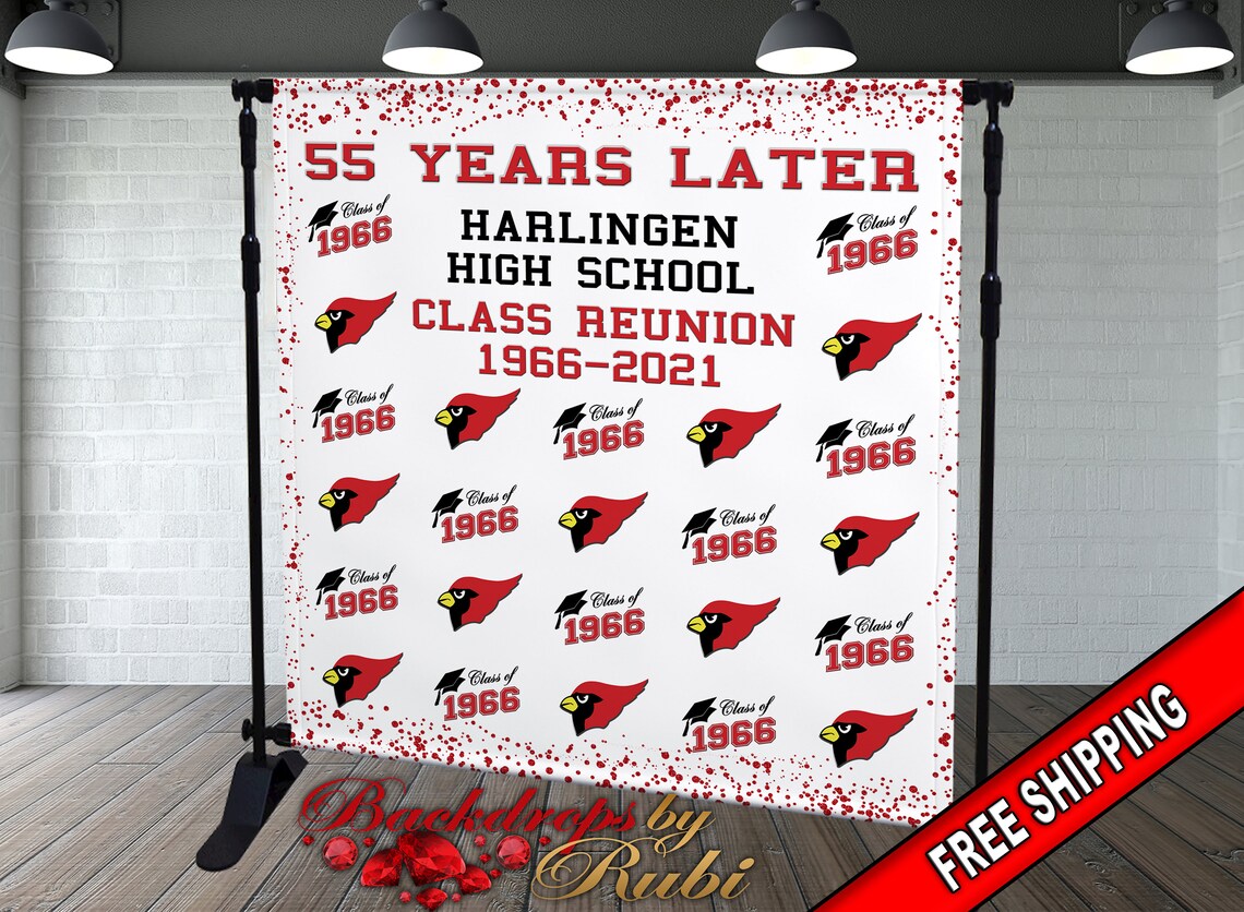Class Reunion Backdrop Class of Backdrop Class Reunion Step - Etsy