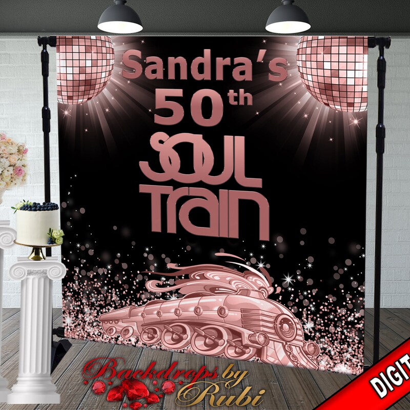 Soul Train Party Invitation - Etsy