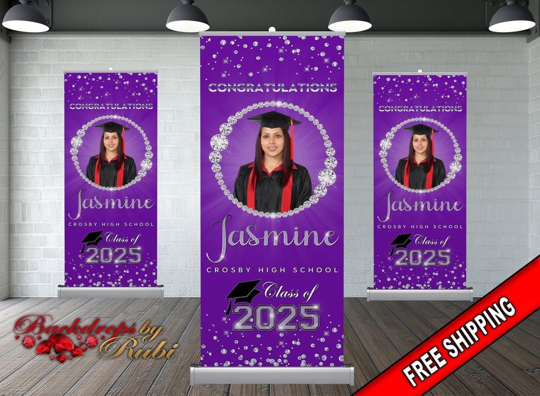 Graduation Retractable, Graduation Banner, Graduation Retractable ...