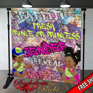 Fresh Prince Baby Shower Backdrop, Fresh Prince Birthday Backdrop ...