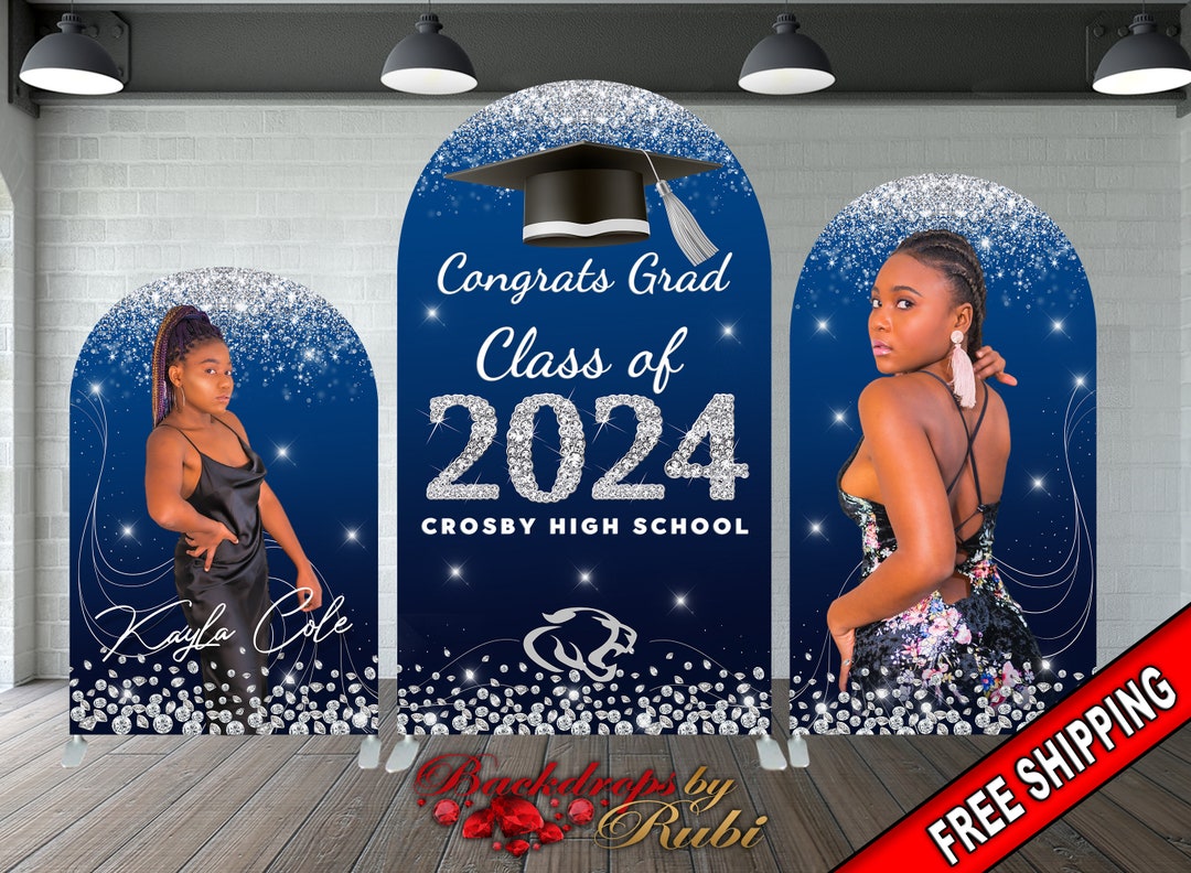 Graduation Arched, Graduation Chiara Banner, Graduation Backdrop ...