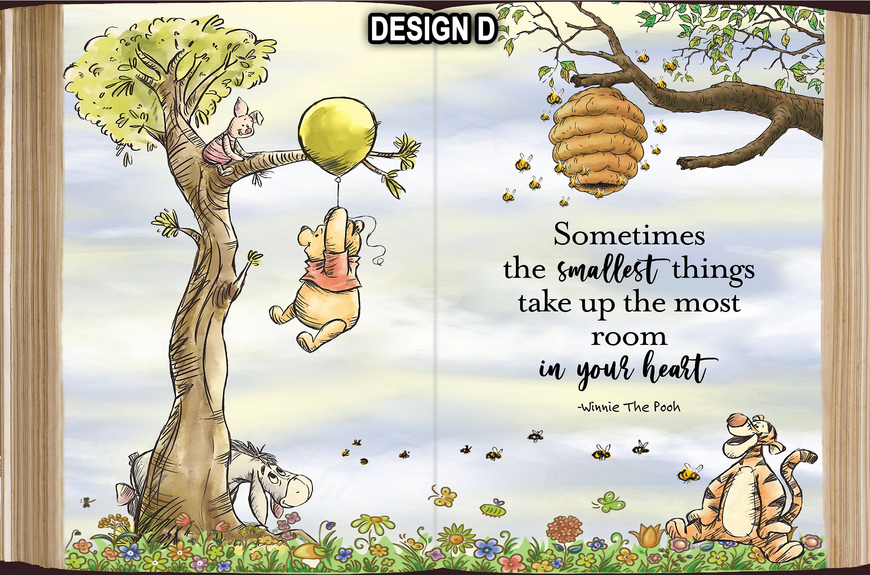 Winnie the Pooh Birthday Winnie the Pooh Nursery/baby Shower - Etsy