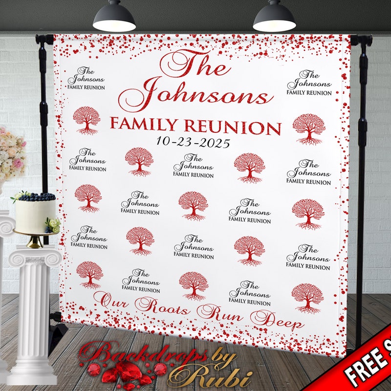 Reunion Banner - Etsy