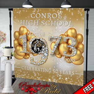 Class Reunion Backdrop, Class of Backdrop, Class Reunion Step and ...