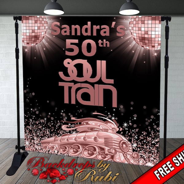 Soul Train Backdrop - Etsy