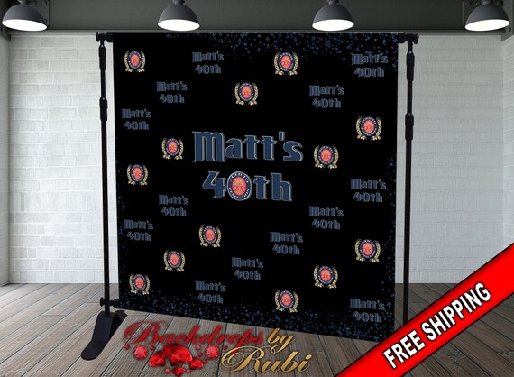 Men's Beer Backdrop Men's Birthday Backdrop Beer - Etsy