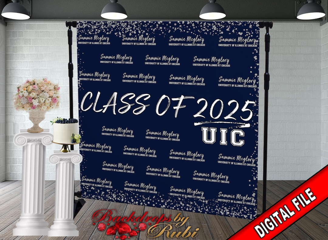 Graduation Backdrop, Sweet 16, Graduation Photo Booth, Class of 2025 ...