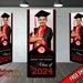 Graduation X-stand Graduation Banner Graduation X-stand - Etsy