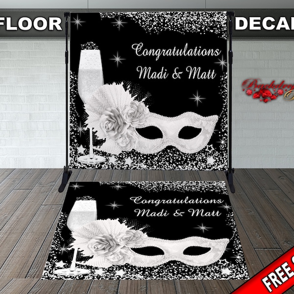 Masquerade Backdrop - Etsy