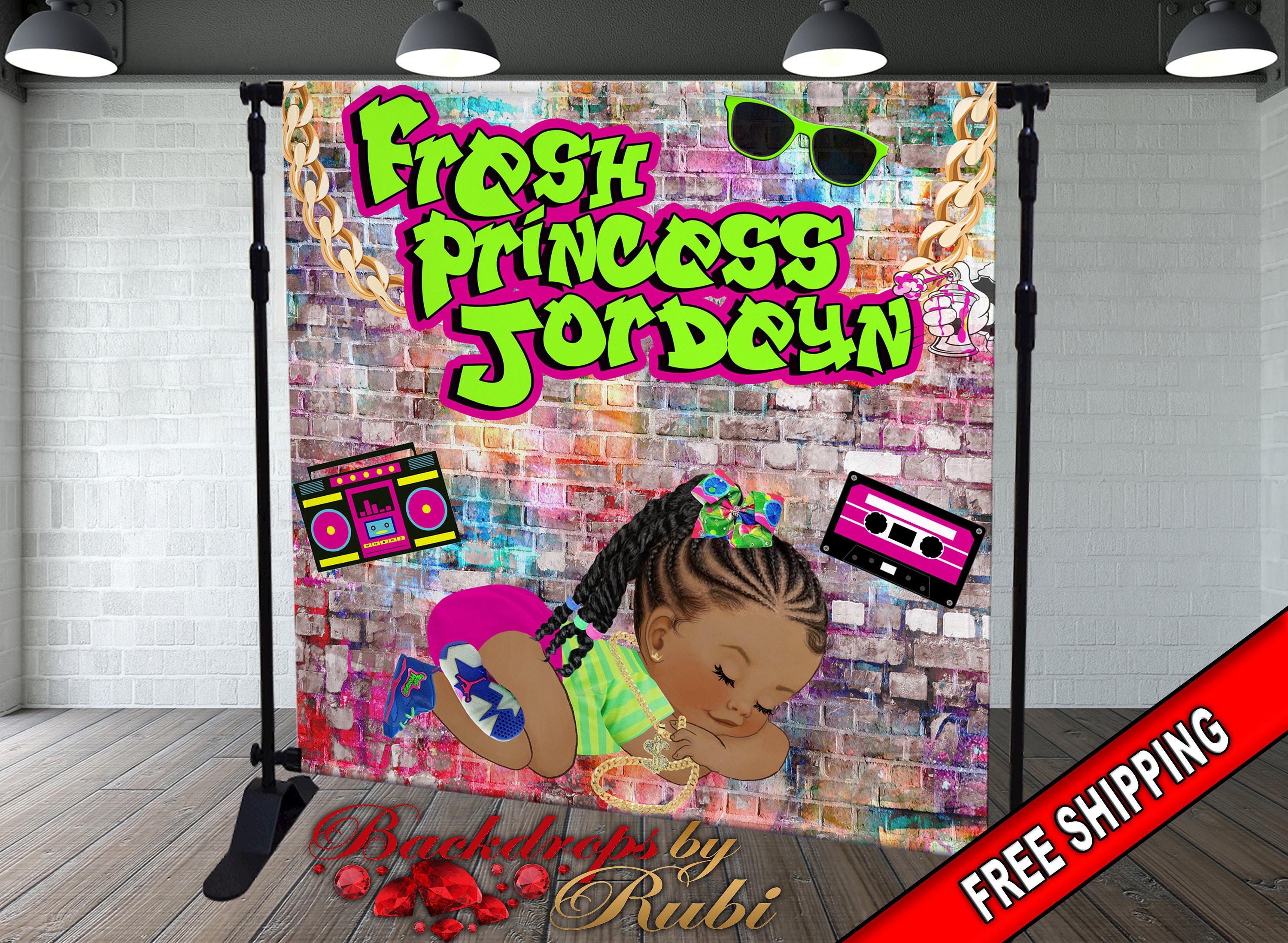 Fresh Princess Backdrop Fresh Princess Birthday Backdrop | Etsy