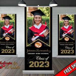 Graduation Retractable Graduation Banner Graduation - Etsy