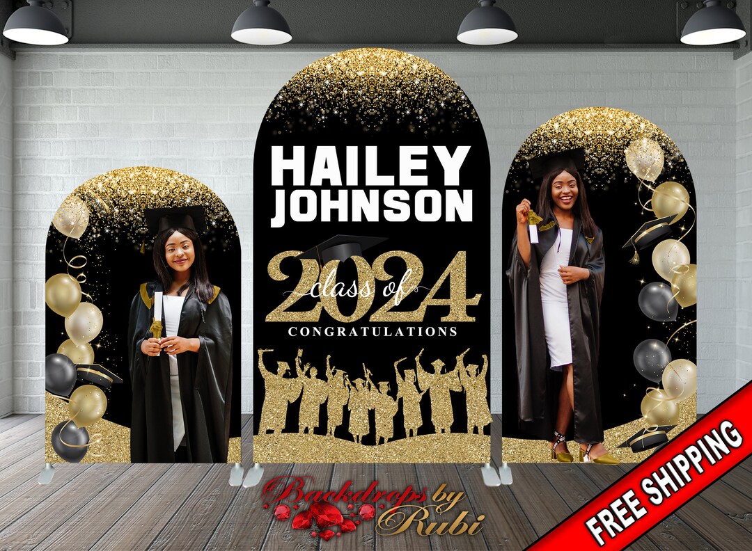 Graduation Arched, Graduation Chiara Banner, Graduation Backdrop ...