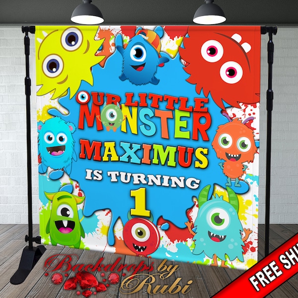 Little Monster Party - Etsy