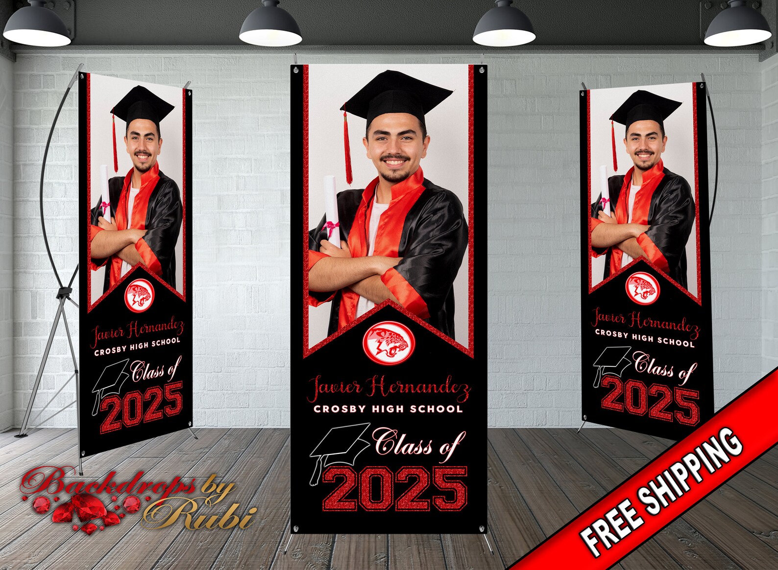 Graduation X-stand, Graduation Banner, Graduation X-stand Banner ...