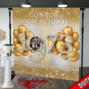 Class Reunion Backdrop, Class of Backdrop, Class Reunion Step and ...