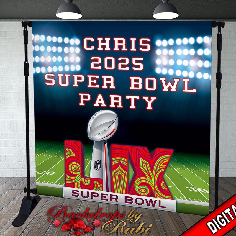 Super Bowl Banner - Etsy