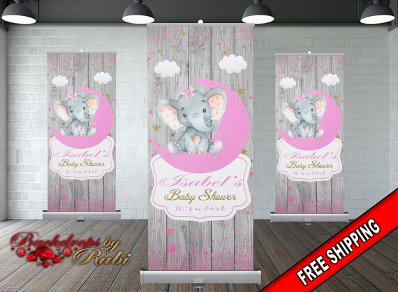 Elephant Retractable Banner Elephant Banner Elephant Safari | Etsy