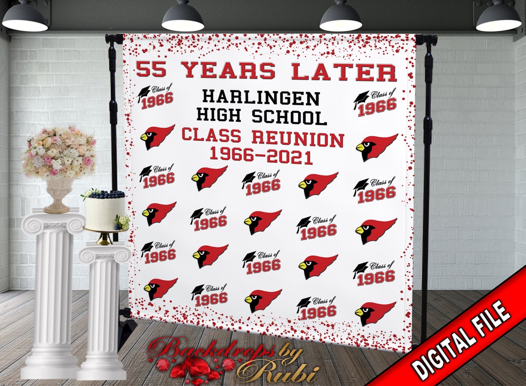Class Reunion Backdrop, Class of Backdrop, Class Reunion Step and ...