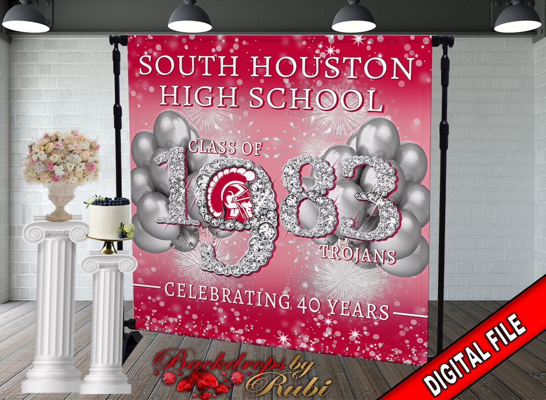 Class Reunion Backdrop, Class of Backdrop, Class Reunion Step and ...