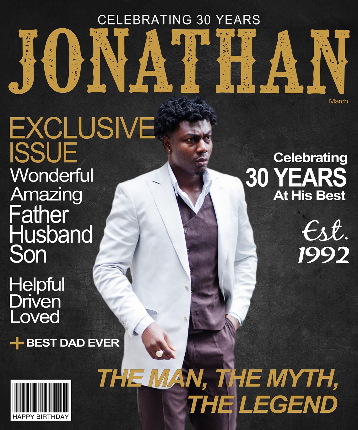 Magazine Cover Backdrop, Magazine Cover Birthday, Magazine Cover Banner ...
