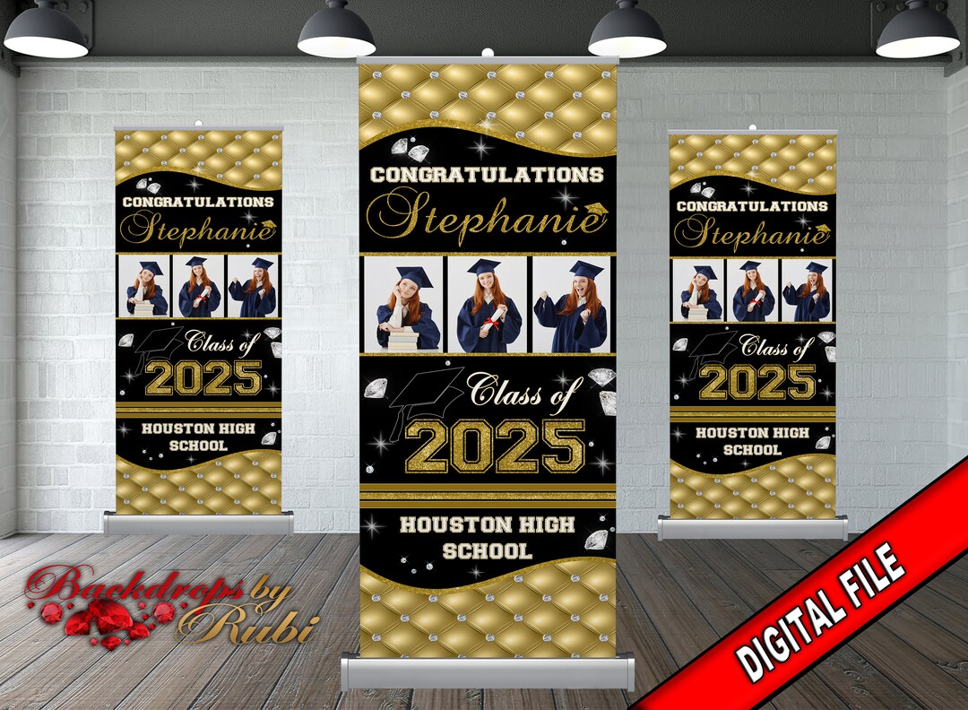 Graduation Retractable, Graduation Banner, Graduation Retractable ...