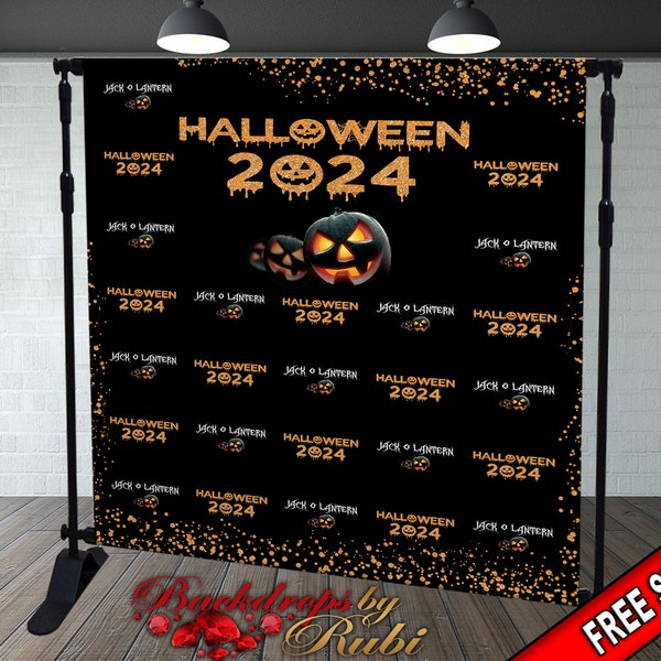 Halloween Backdrop - Etsy