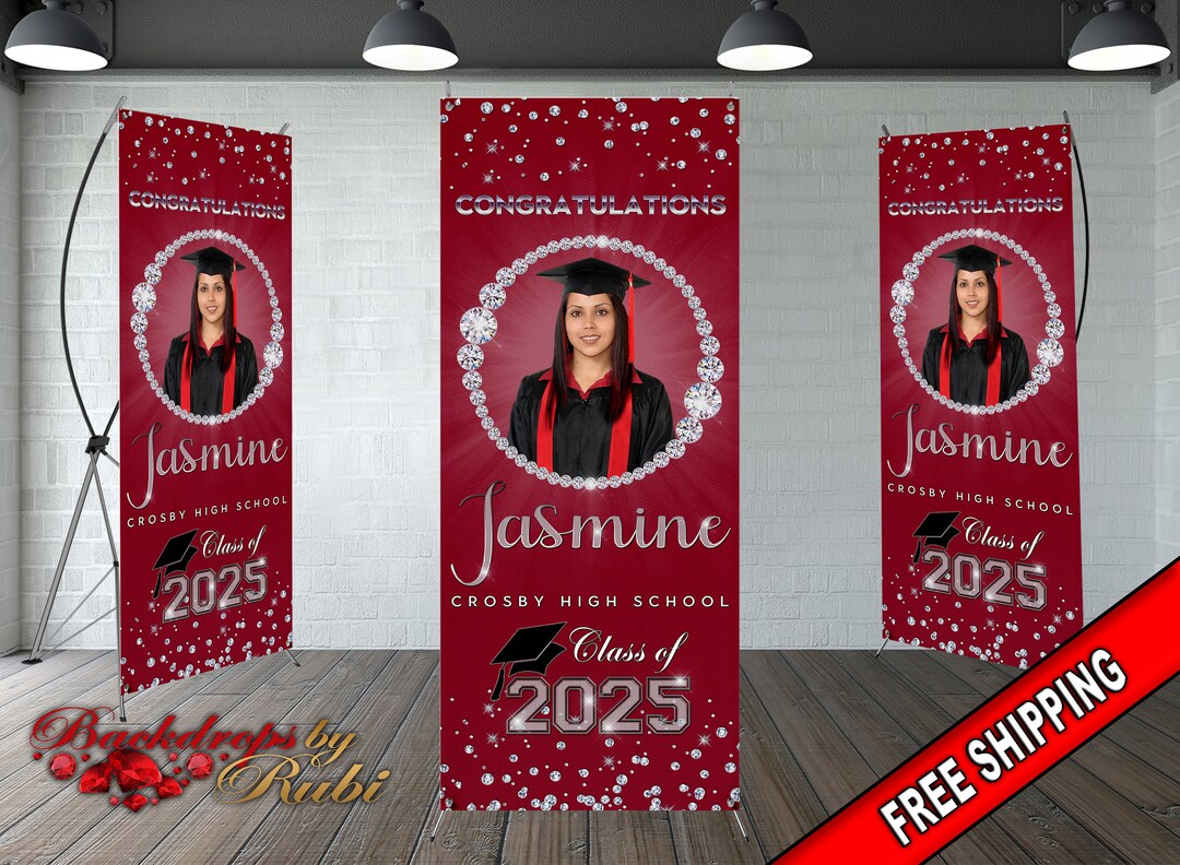 Graduation X-stand, Graduation Banner, Graduation X-stand Banner ...