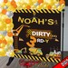 Construction Backdrop, Construction Birthday Banner, Construction ...