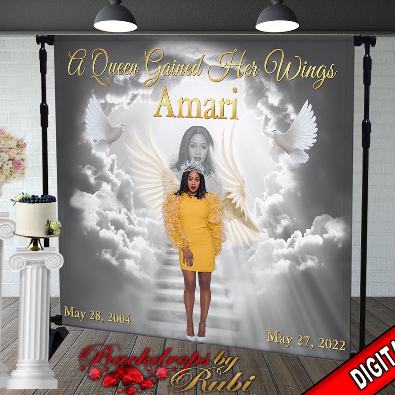 Red Heavenly Background - Etsy