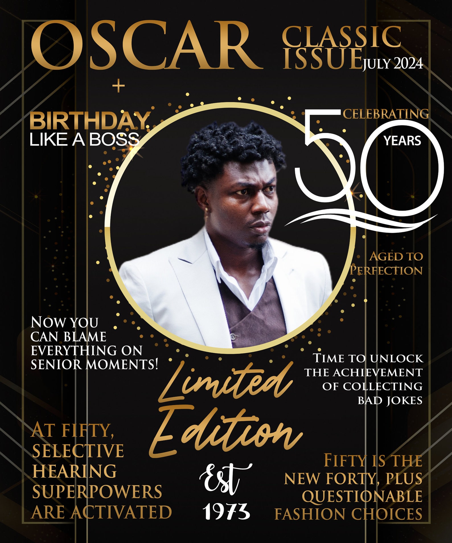 Magazine Cover Backdrop, Magazine Cover Birthday, Magazine Cover Banner ...