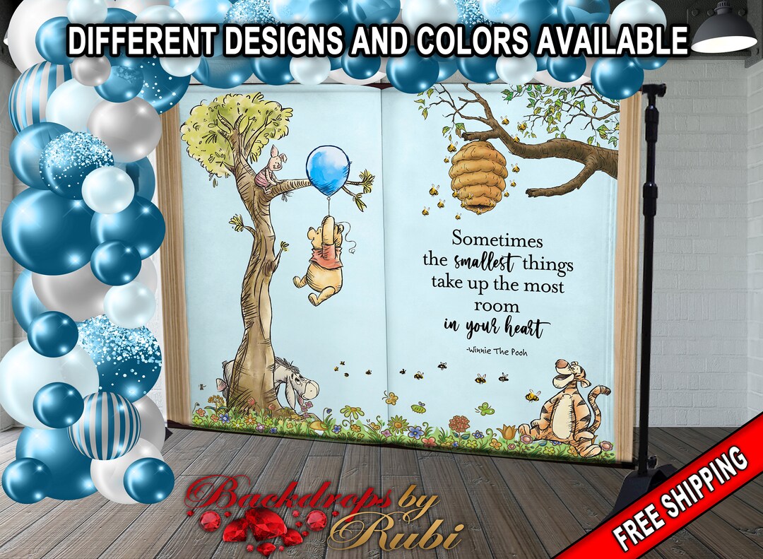 Winnie the Pooh Birthday, Winnie the Pooh Nursery/baby Shower, Winnie ...