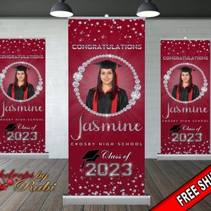 Graduation Retractable Graduation Banner Graduation - Etsy