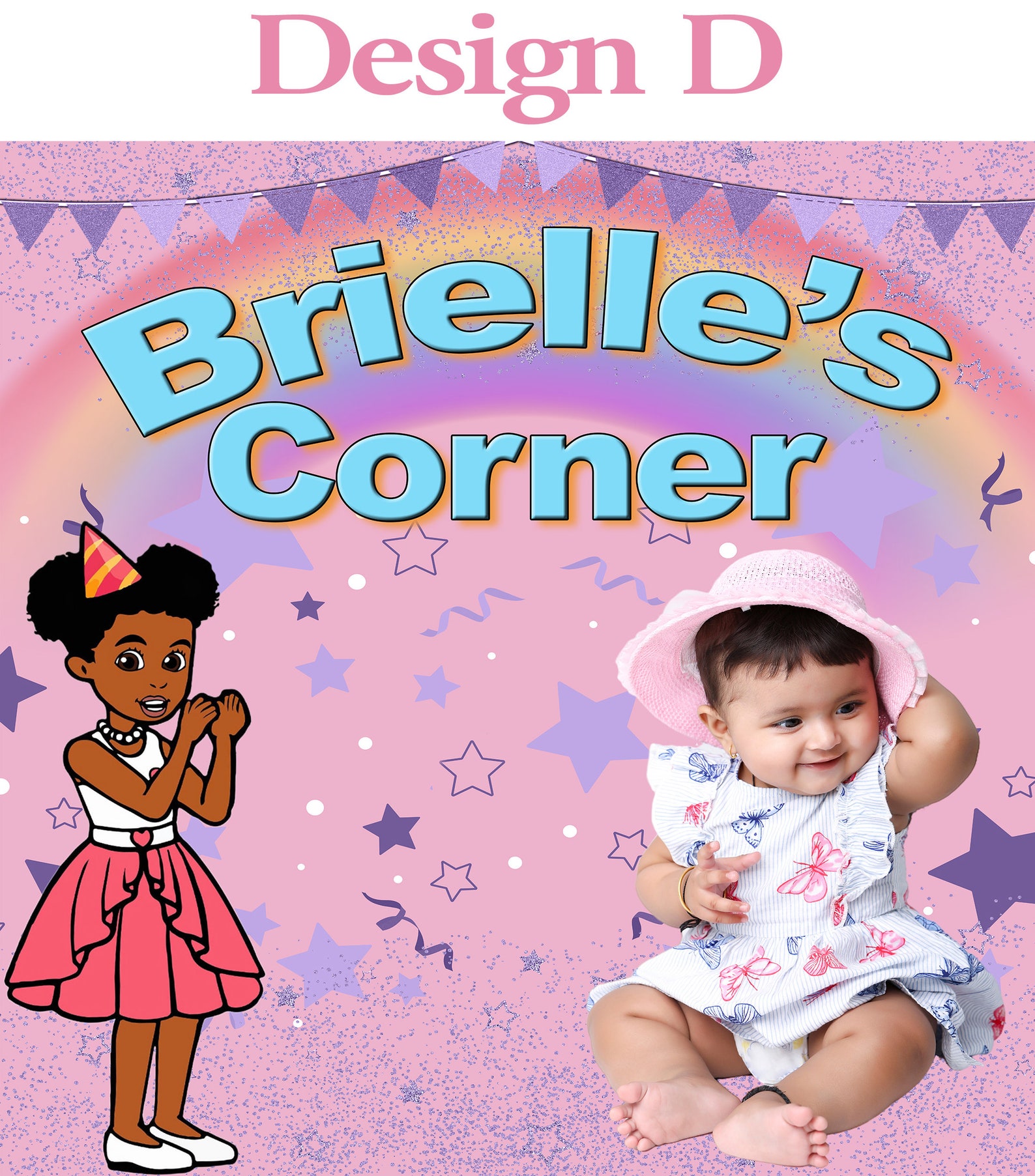 Gracie's Corner Custom Backdrop, Gracies Corner Banner, Gracies Corner ...
