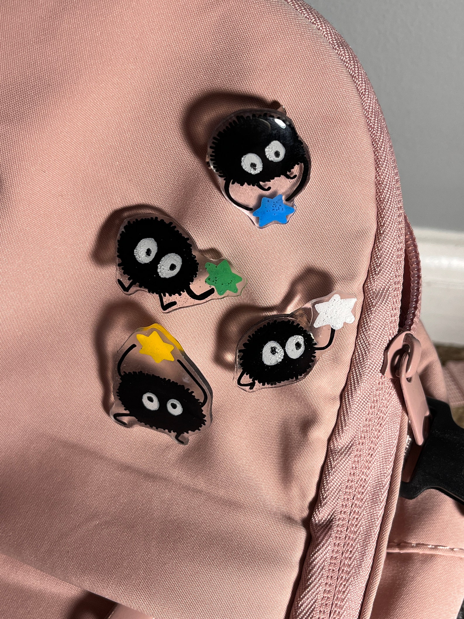 Susuwatari Studio Ghibli Creature Pin | Spirited Away | Shrinky Dink ...