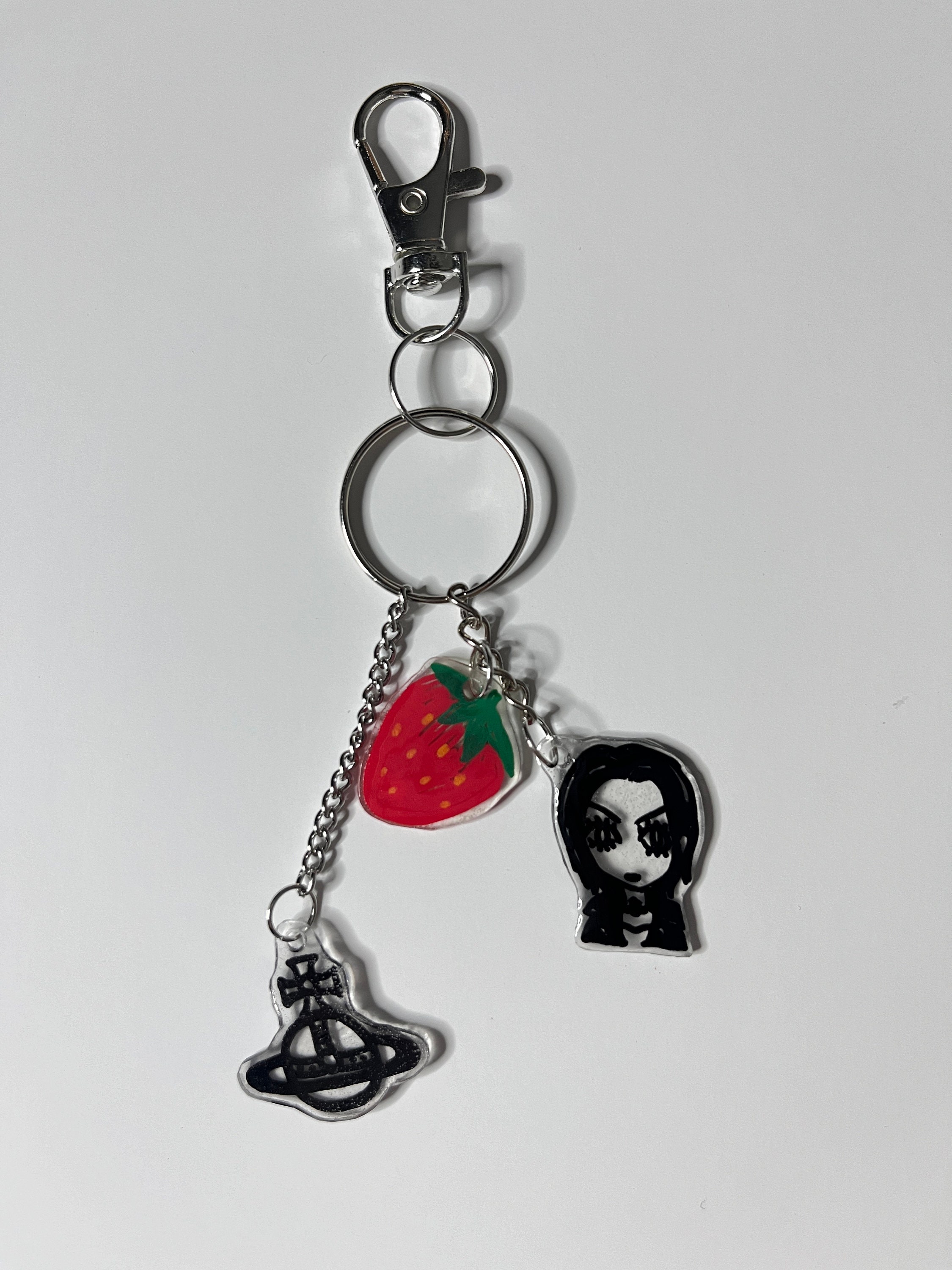 Nana Anime Keychains | Nana Hachi Matching Shrinky Dink Keychains ...