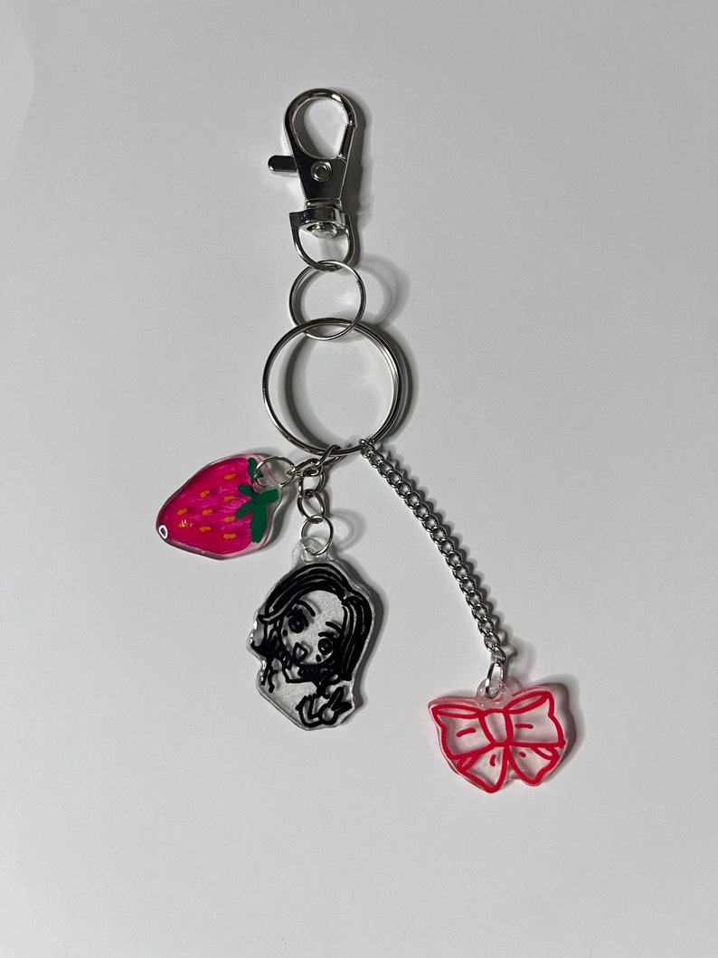 Nana Anime Keychains | Nana Hachi Matching Shrinky Dink Keychains ...