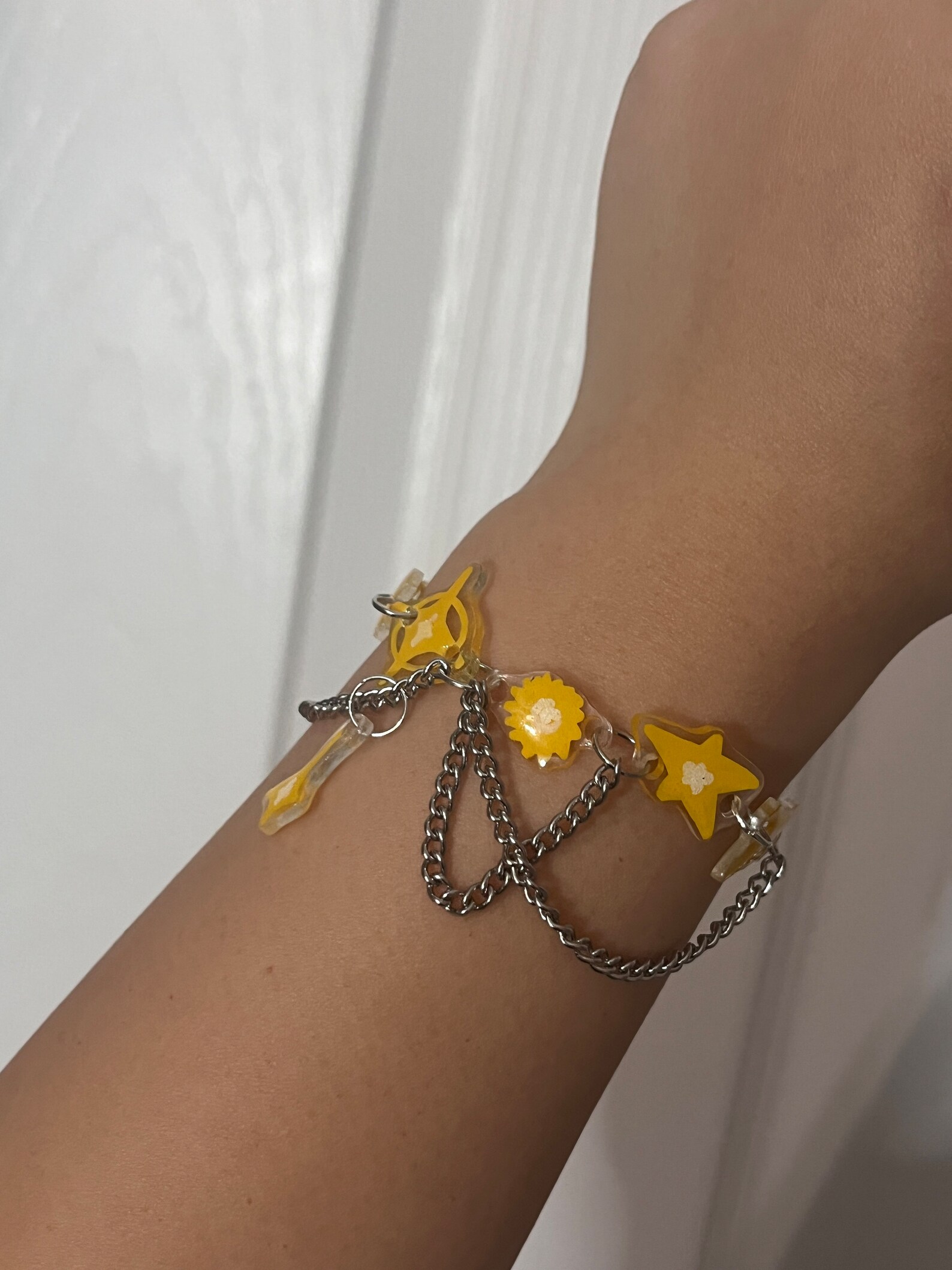 Star Shrinky Dink Bracelet | Handmade Shrink Plastic Bracelet - Etsy