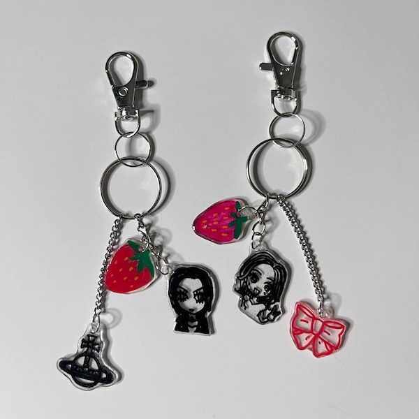 Anime Keychain - Etsy