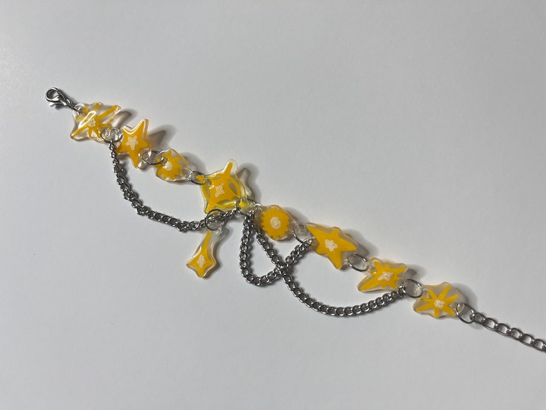 Star Shrinky Dink Bracelet | Handmade Shrink Plastic Bracelet - Etsy