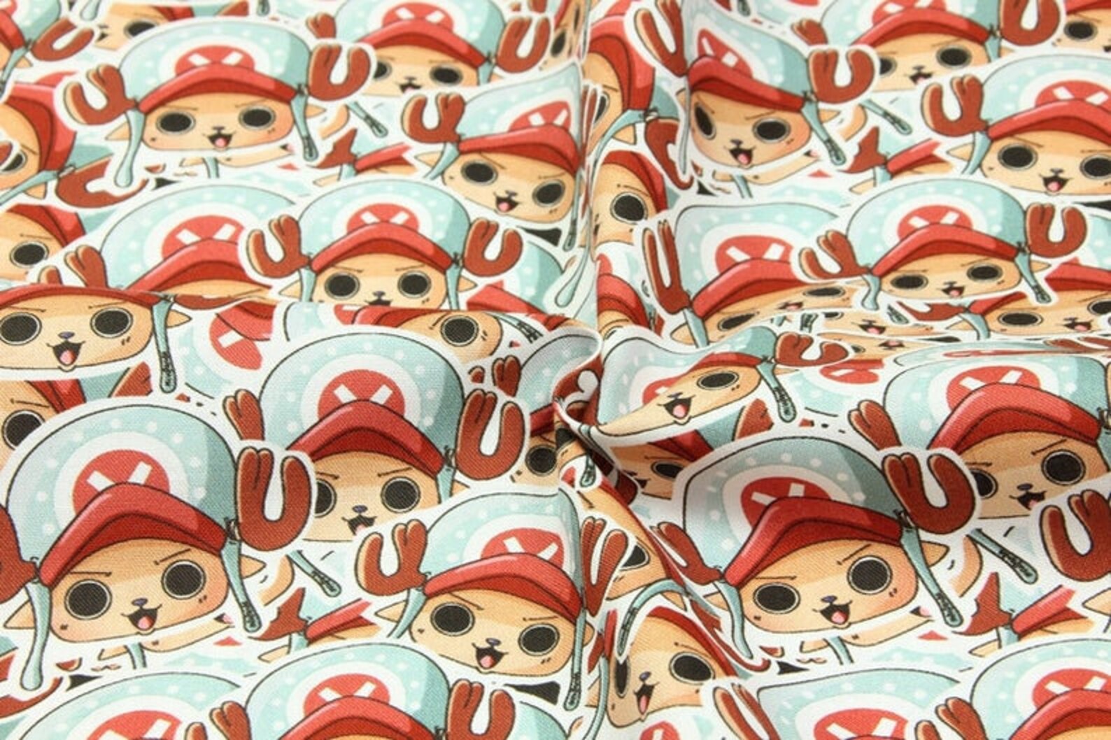 ONE PIECE Fabric Luffy Tony Chopper Pirates Character Fabric | Etsy