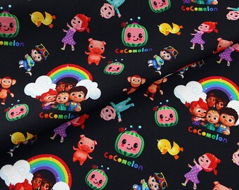 Cocomelon Fabric by the Yard | Etsy