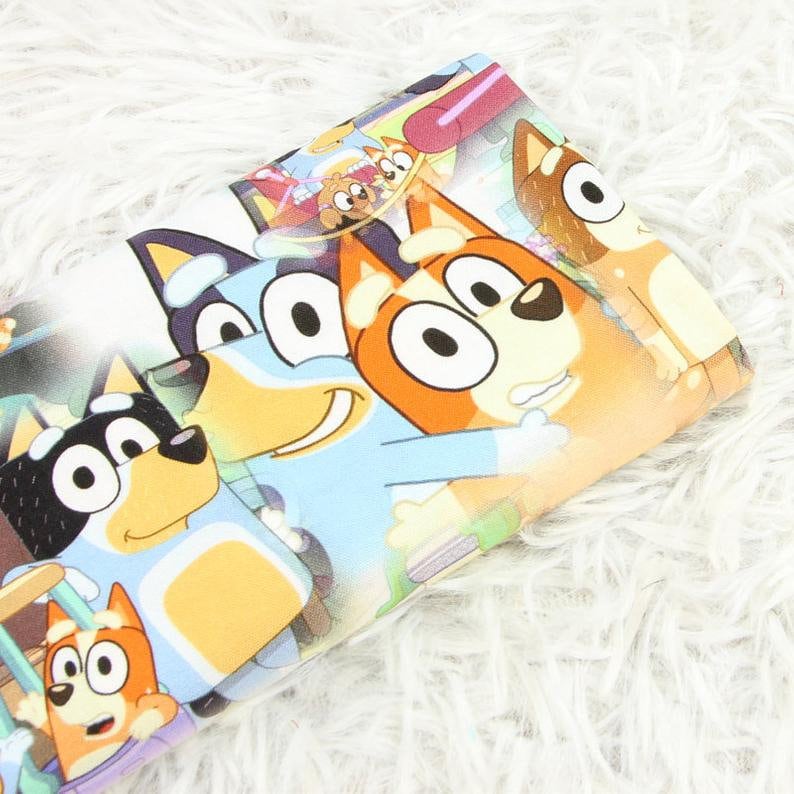 Bluey Fabric Cartoon Character Fabric 100% Cotton Fabric By | Etsy