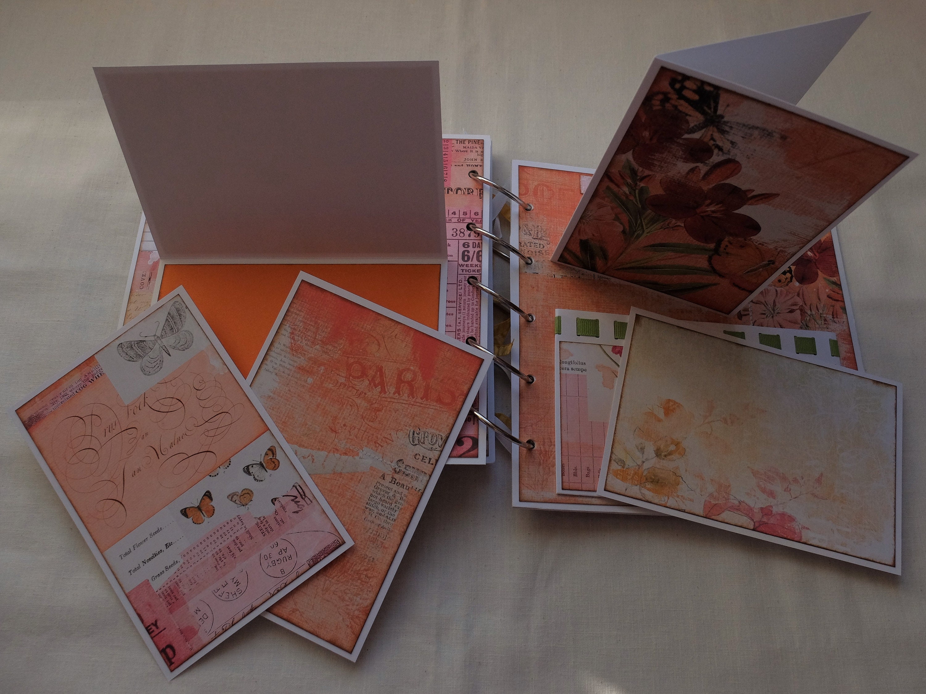 Mini Album, Friends, Memories, Keepsake Album, Photo Album, Pre-made ...