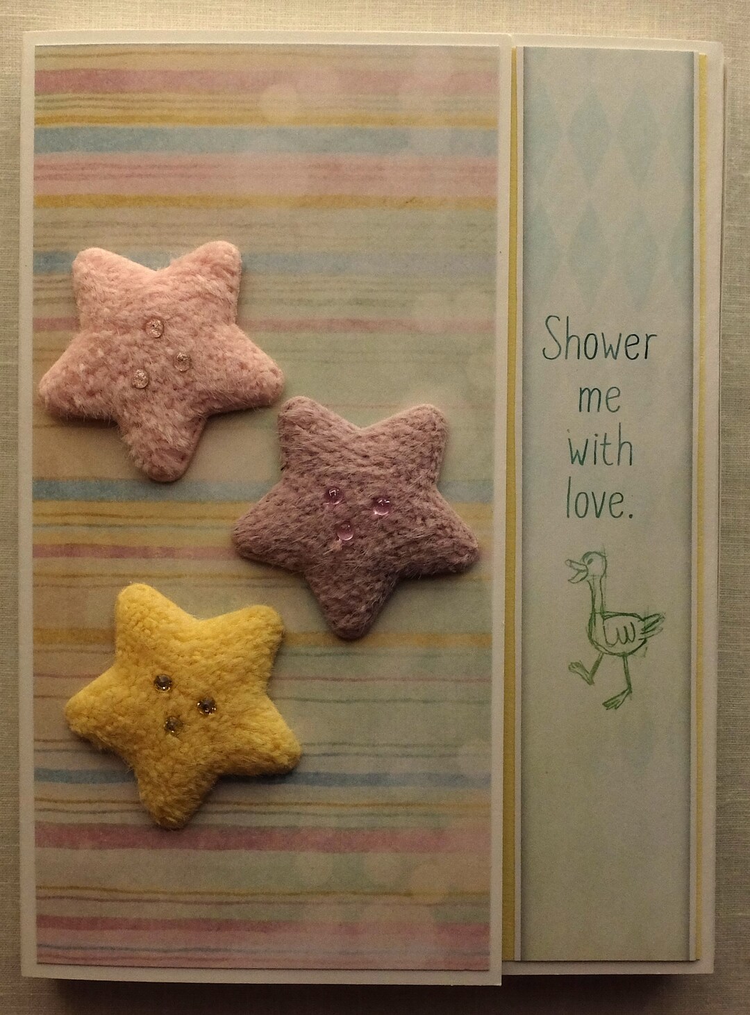 Mini Album, Multiple Panel Mini Album, Baby, Pre-made Scrapbook, Memory ...