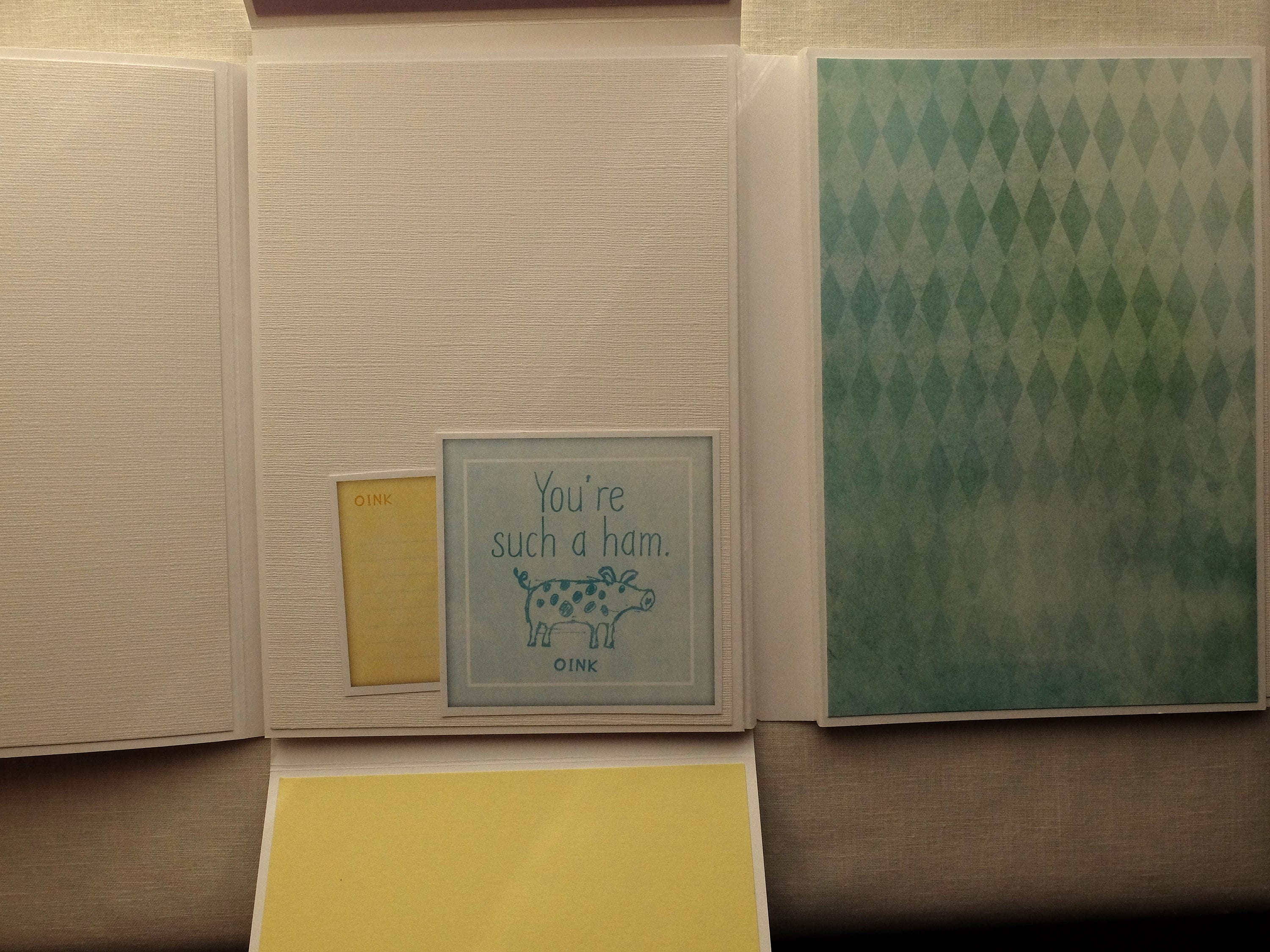 Mini Album, Multiple Panel Mini Album, Baby, Pre-made Scrapbook, Memory ...
